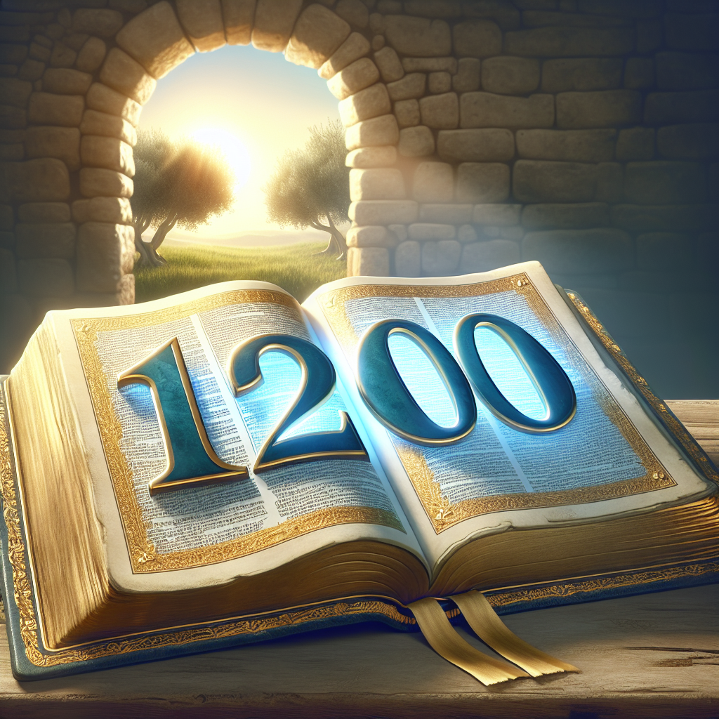 What Is the Number 1200 Meaning in the Bible? - Graced Guide