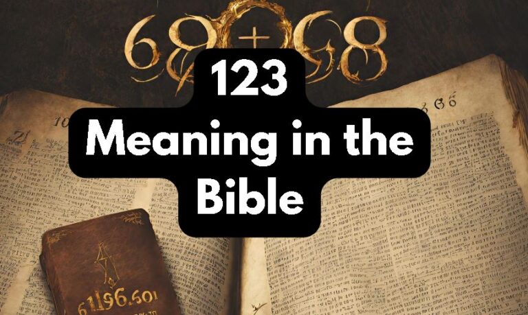 What Is the Number 123 Meaning in the Bible? - Graced Guide