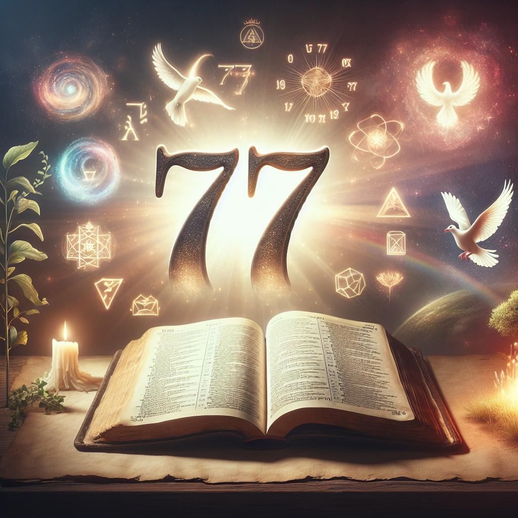 What Is the Number 7.77 Meaning in the Bible? - Graced Guide