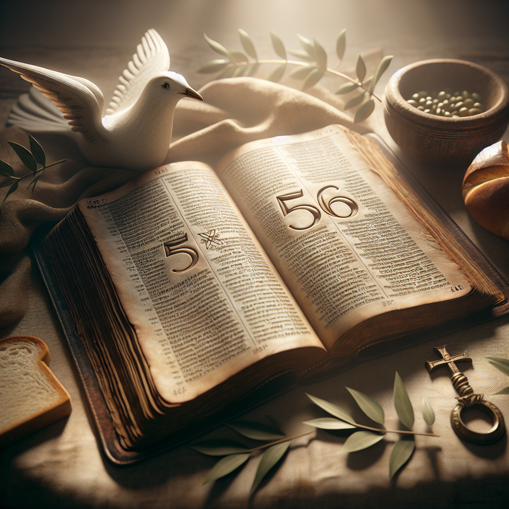 What Is the Number 56 Meaning in the Bible? - Graced Guide
