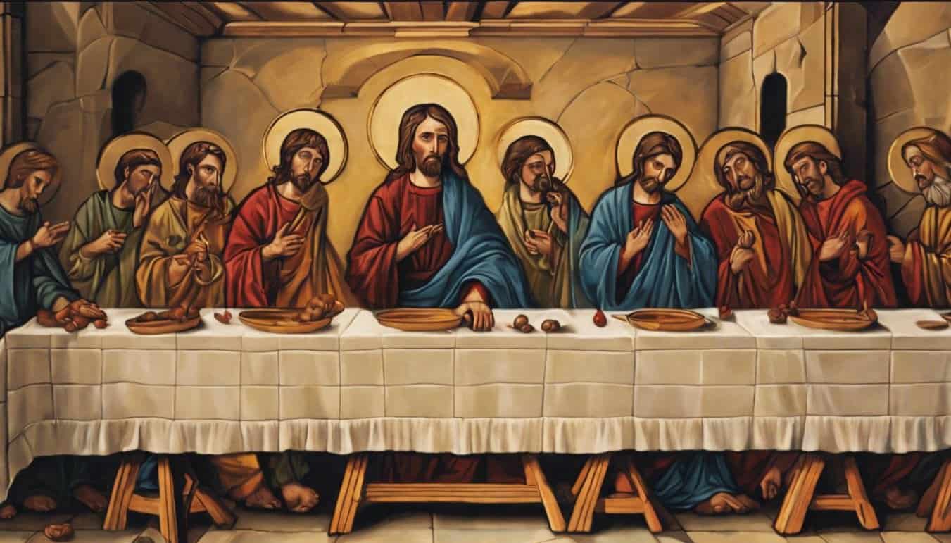 Holy Maundy Thursday: The Last Supper and Washing of the Feet - Graced ...